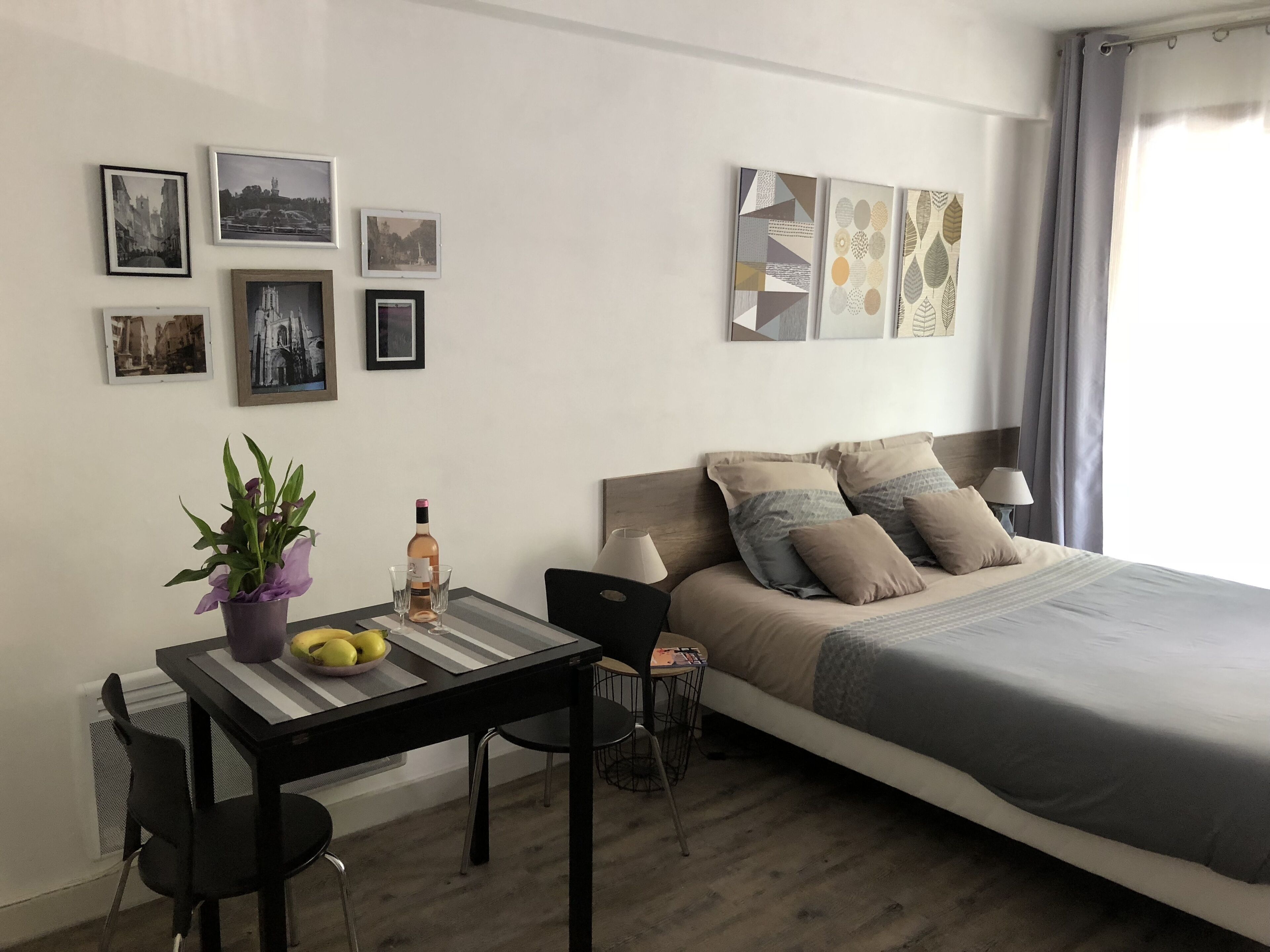 Encantador T1 Amueblado En El Espíritu De Un Cómodo Apartamento De Hotel En El Centro De Aix - Aix-en-Provence