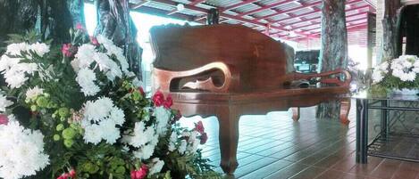 Sala de estar do lobby