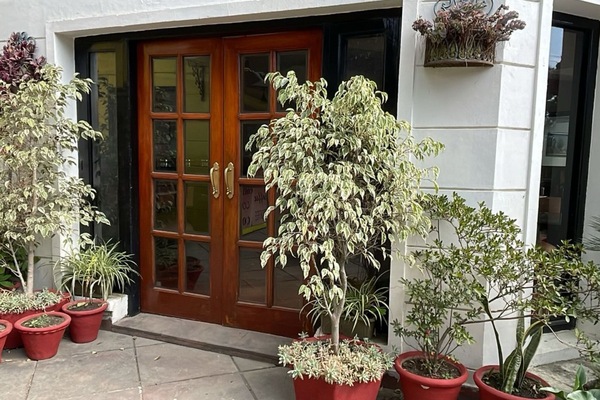 Entrada da propriedade