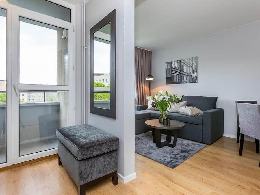 Apartamento, 1 quarto, vista para o jardim | Sala de estar | TV de ecrã plano