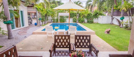 5-Bedroom Pool Villa | Terraço/pátio interior