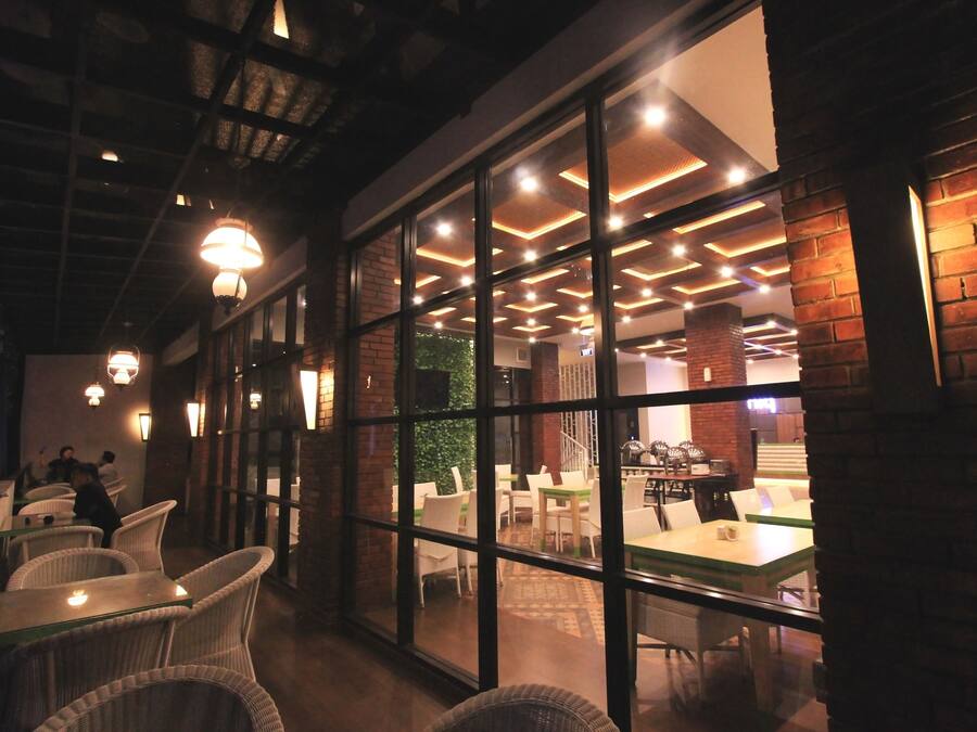 Café da manhã, almoço e jantar