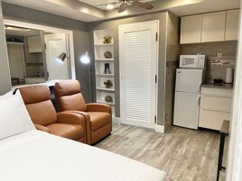 Estúdio | 1 quarto, roupa de alta qualidade, ferro/tábua de engomar 