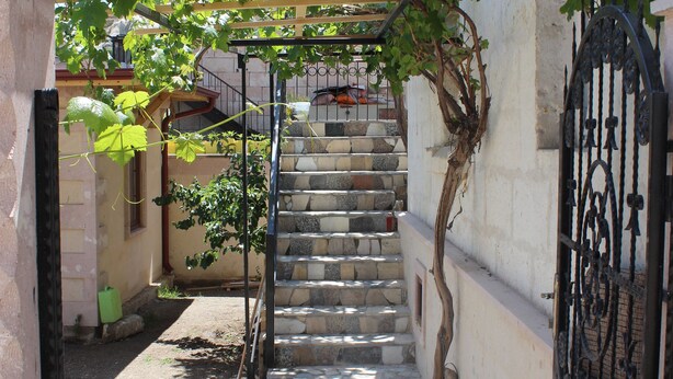 Entrada do alojamento