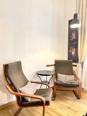 Quarto Triplo | Roupa de alta qualidade, minibar, cofre no quarto 