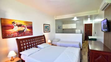 Apartamento standard | 1 quarto, frigobar, ferros/tábuas de passar roupa, Wi-Fi de cortesia