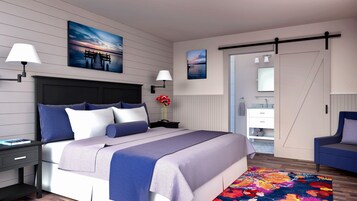 Com decoração personalizada, com mobília individualizada 