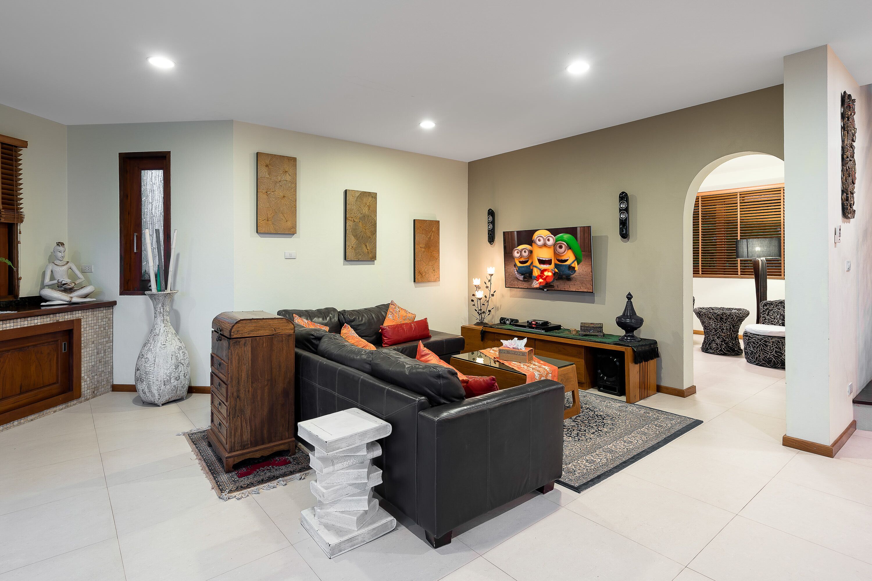 Vista Al Mar, Confort, Acogedor, 3 Dormitorios, Bophut Hill, Costo Norte Cerca De Chaweng - Ko Samui