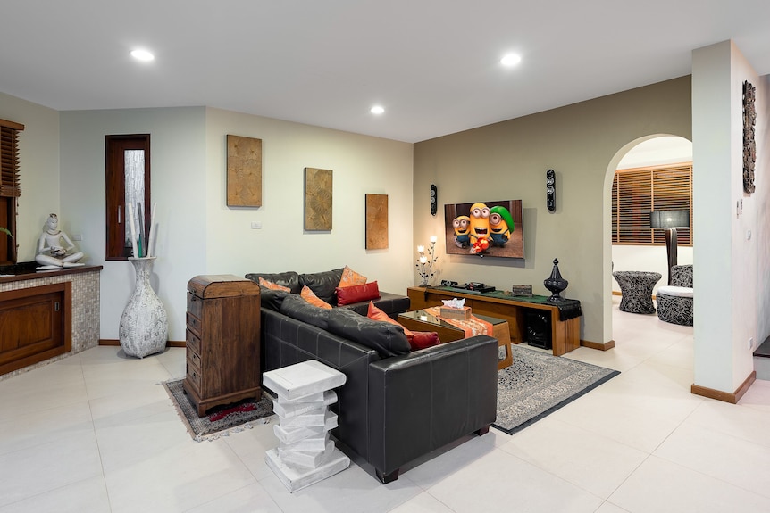 Vista Al Mar, Confort, Acogedor, 3 Dormitorios, Bophut Hill, Costo Norte Cerca De Chaweng - Ko Samui