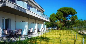 Loft, 1 quarto, vista para o jardim | Vista para o jardim