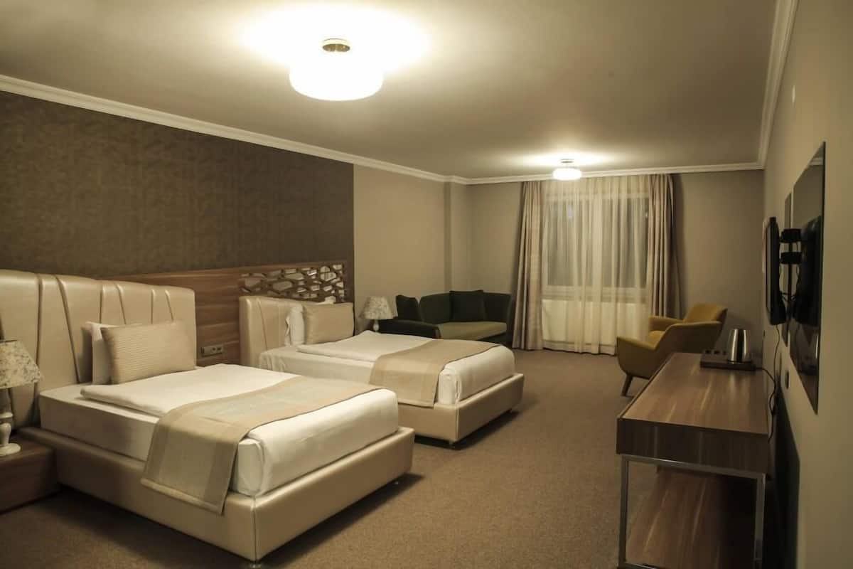 Quarto standard | Frigobar, cofres nos quartos, escrivaninha, Wi-Fi de cortesia
