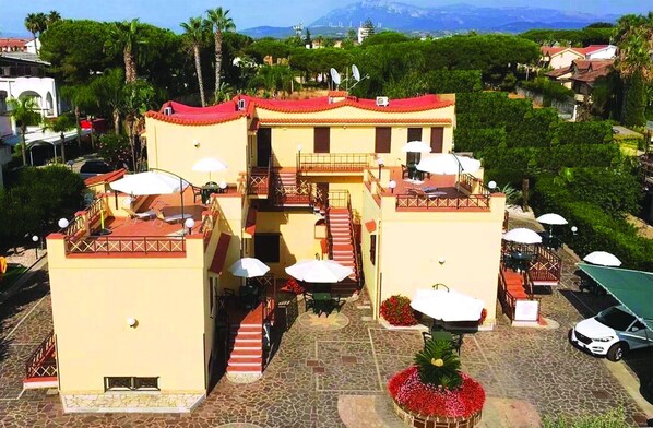 Entrada do alojamento