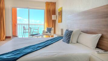 Superieure Vue Mer | Roupa de alta qualidade, minibar, cofre no quarto, secretária