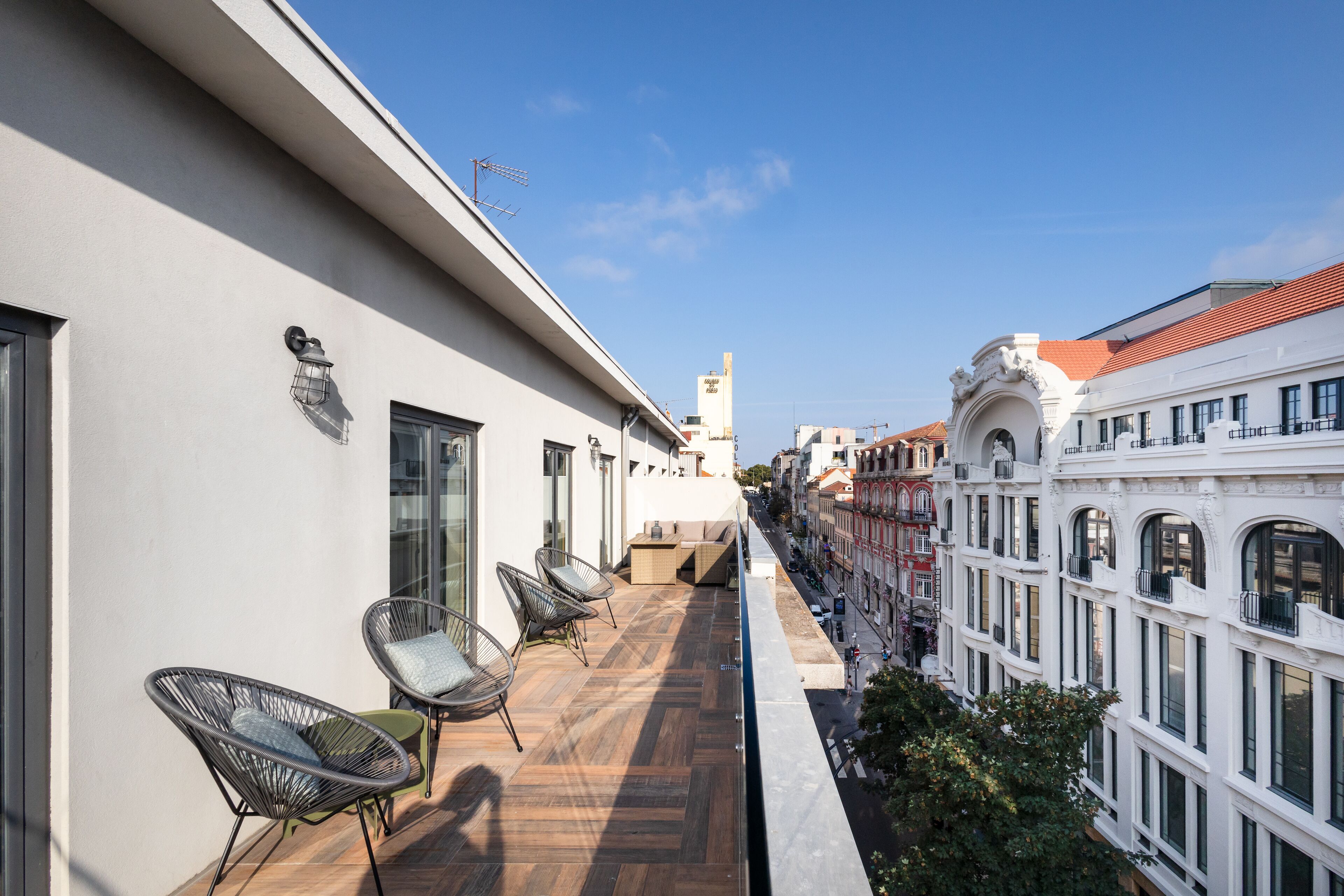 Apartamento Deluxe, 4 quartos, terraço | Terraço/pátio interior