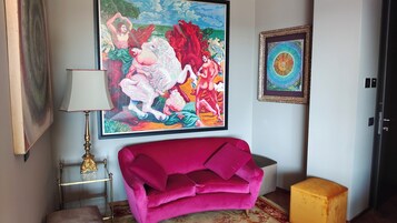 Suite Panorâmica | Lençóis italianos Frette, roupa de alta qualidade, edredões de penas 