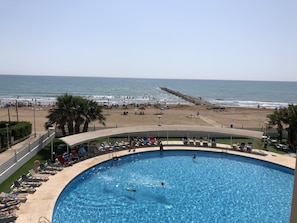 Na praia 