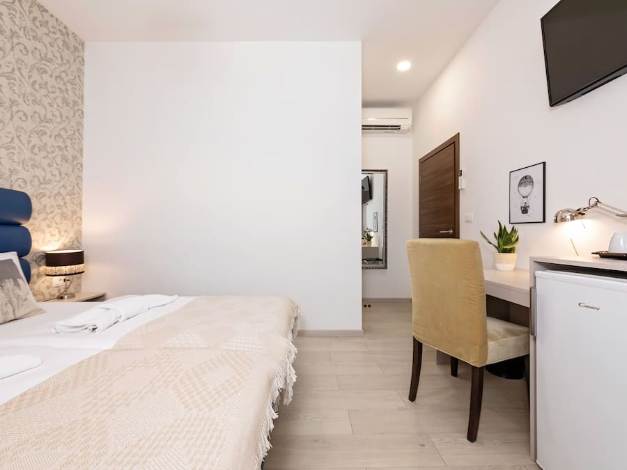 Quarto Duplo ou Twin Superior | 1 quarto, roupa de alta qualidade, edredões de penas, cofre no quarto