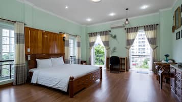 Quarto casal luxo | 1 quarto, Wi-Fi de cortesia