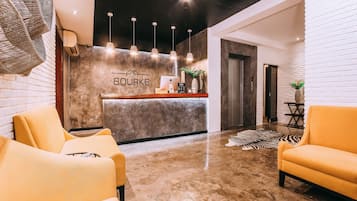 Sala de estar do lobby