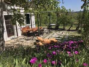 Casa Tradicional, 2 quartos, vista para a montanha, junto ao pátio | Terraço/pátio interior