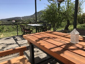 Casa Tradicional, 2 quartos, vista para a montanha, junto ao pátio | Terraço/pátio interior