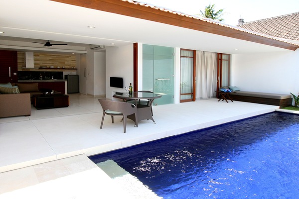 Apartamento, 1 quarto, piscina particular | Terraço/pátio