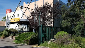 Entrada do alojamento
