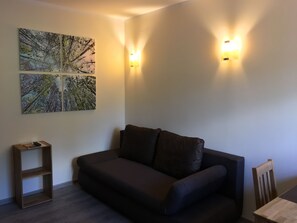 Apartamento empresarial | Área de estar