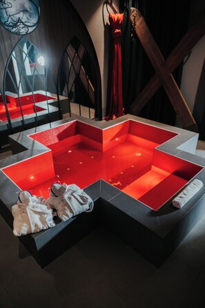 Suíte (Hot) | Banheiro | Produtos de toalete grátis, secador de cabelo, chinelos, bidê