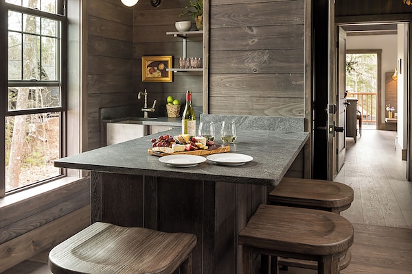 Individualmente decorados, individualmente mobiliados, cortinas blackout