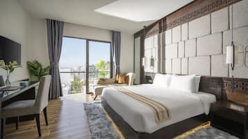 Quarto casal sênior | 1 quarto, roupas de cama de algodão egípcio, roupas de cama premium