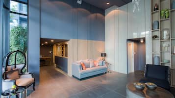 Sala de estar do lobby