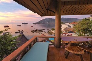 Deluxe Bungalow with Sea View | Terraço/pátio