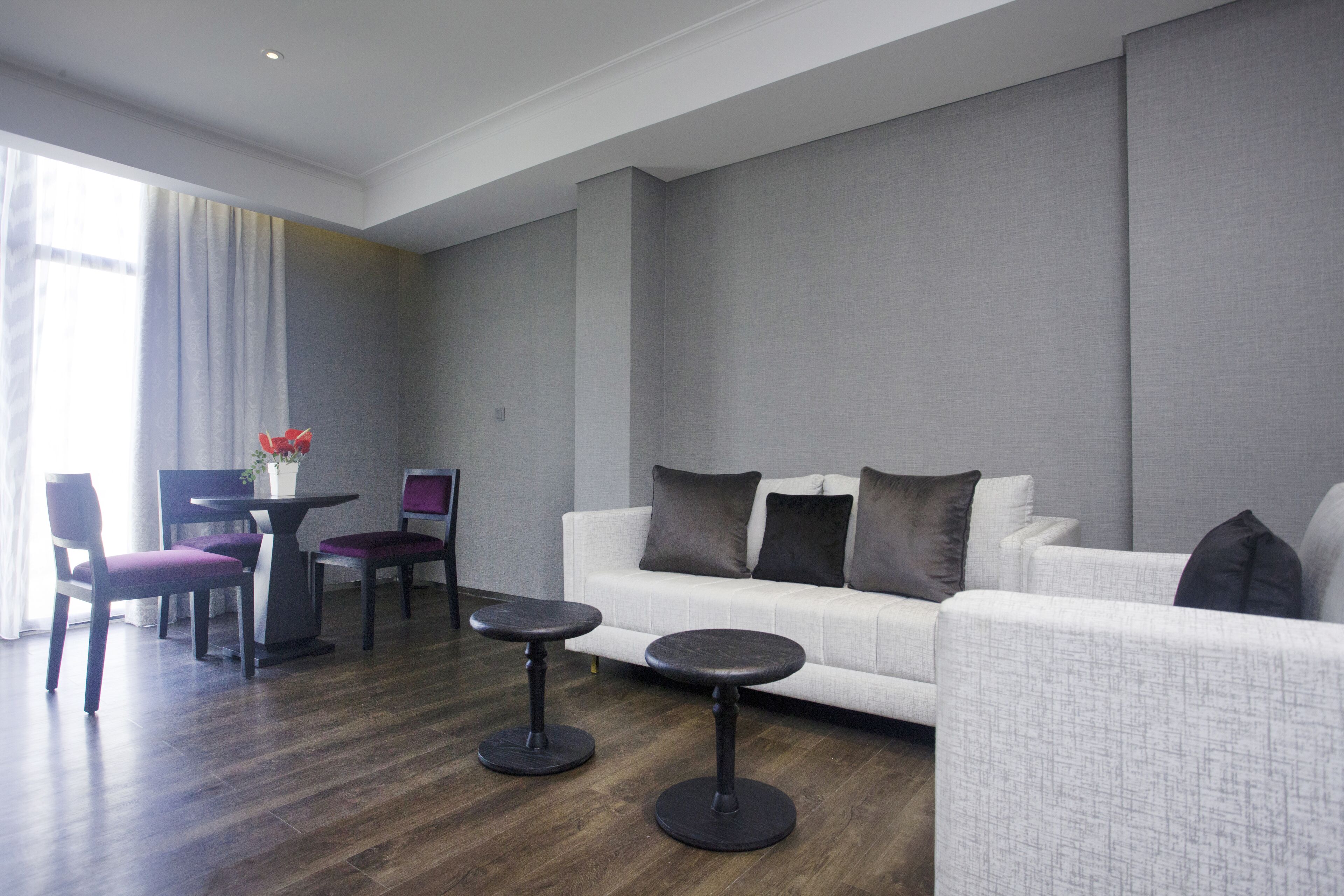 Suite Presidencial | Casa de banho | Artigos de higiene pessoal grátis, um secador de cabelo, roupões 