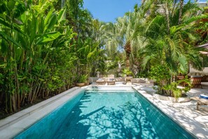 Villa Familiar, 3 quartos, vista para o jardim, no rés do chão | Vista do quarto
