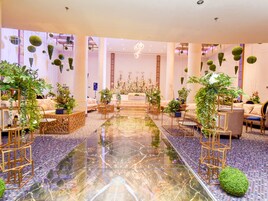 Sala de estar do lobby