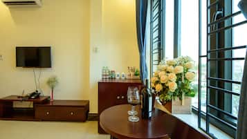 Quarto Duplo | 1 quarto, minibar, secretária, quartos insonorizados