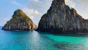Perto da praia, praia de areia branca