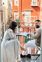 Suite de Luxo, 1 cama queen-size, Vista para a cidade, na torre | Terraço/pátio interior