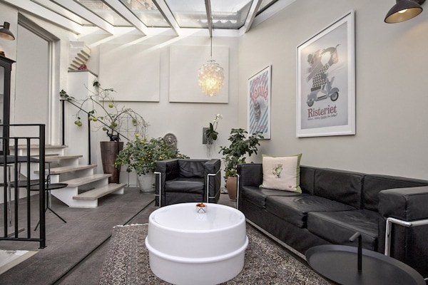 Sala de estar do lobby