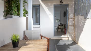 Apartamento econômico | Terraço/pátio
