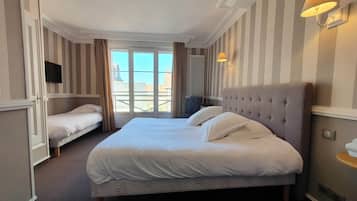 Quarto família (bathtub) | 2 quartos, roupas de cama premium, quartos à prova de som