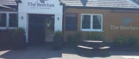 Entrada do alojamento