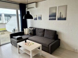 Apartamento | Área de estar | TV de tela plana