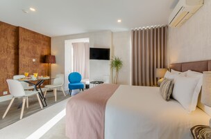 Estúdio Standard | 1 quarto, quartos insonorizados, Wi-fi grátis, roupa de cama fornecida