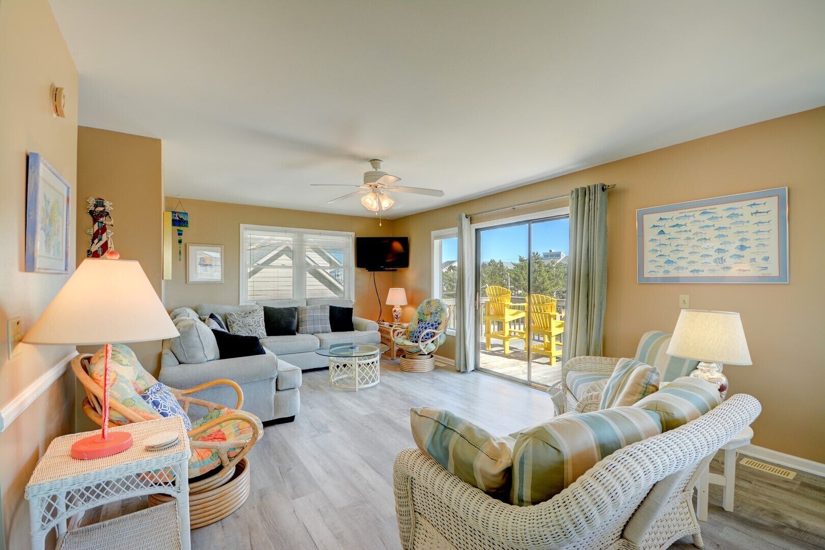 Experience Ocean Views From This Spacious 4-bedroom Second Row Home In Surf City! - Surf City, NC