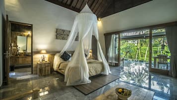 Villa de Luxo, piscina privativa | 1 quarto, minibar, cofre no quarto, secretária