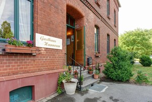 Entrada do alojamento