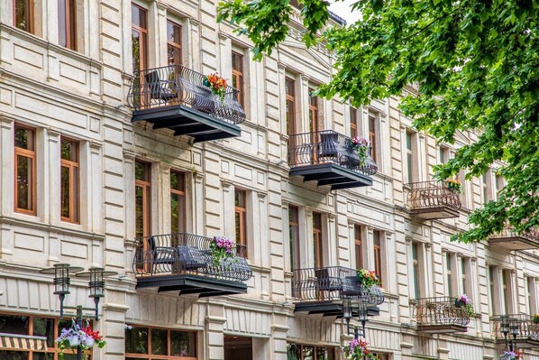 Fachada da propriedade