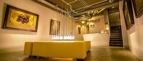 Sala de estar do lobby